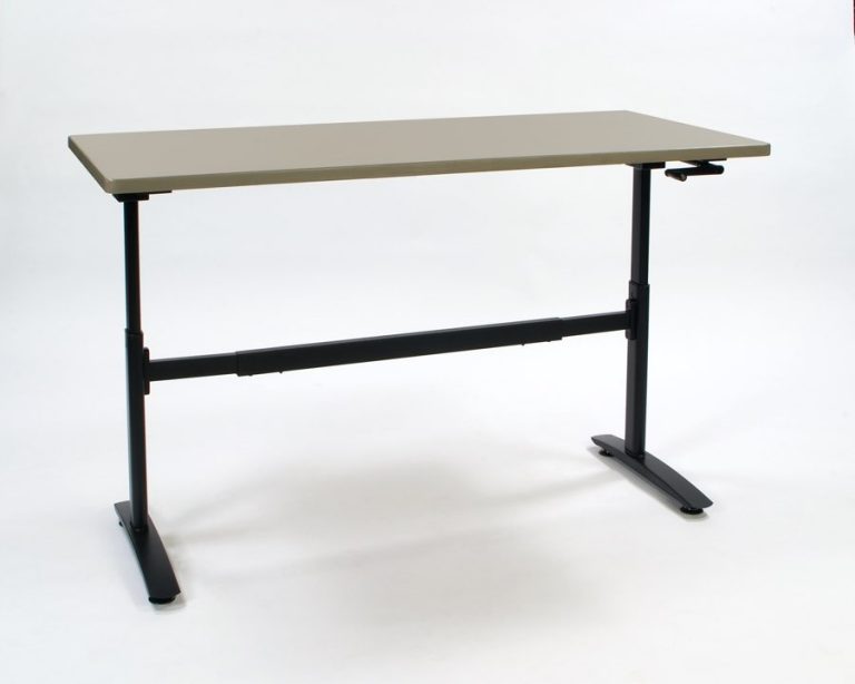 Adjustable Table Stand with Hand Crank | Gibraltar Inc